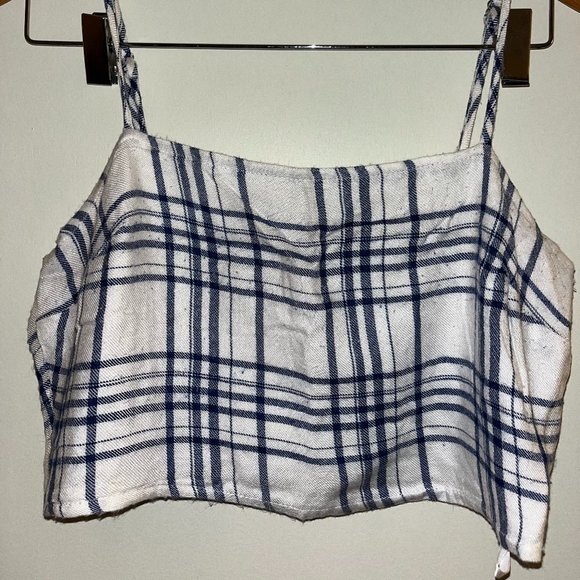 Lulus | Tops | Lulus Plaid Matching Crop Matching Midi Skirt Available ...